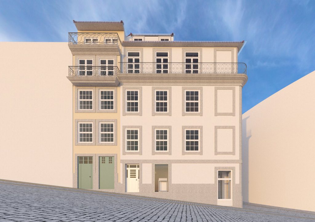 LL58 - Reabilitação de Espaço Comercial e Fachada - Martina Architecture